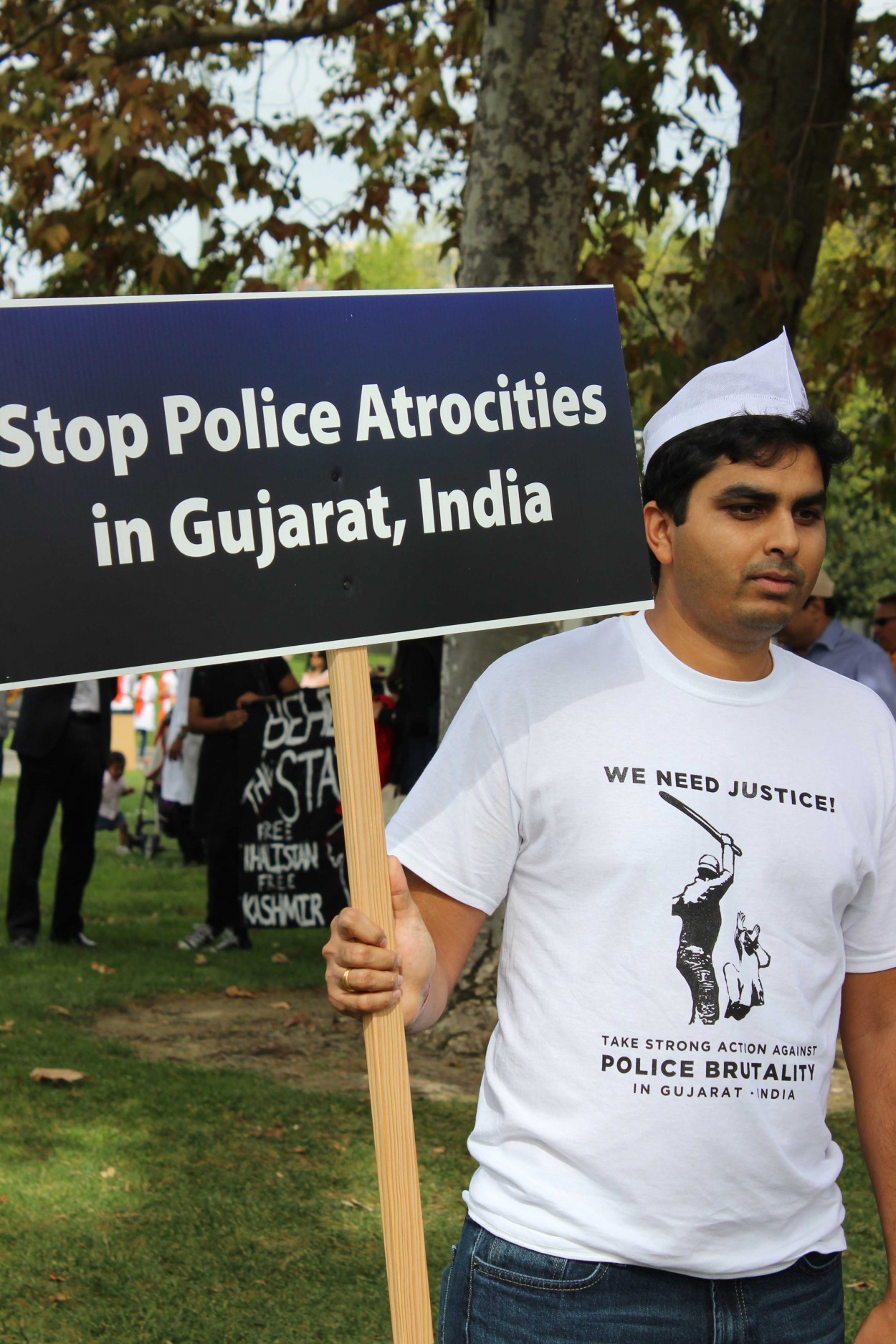 Gopal-Patel,-a-protester - Peninsula Press
