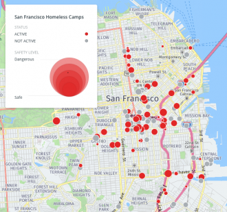 Homeless Camp Map - Peninsula Press