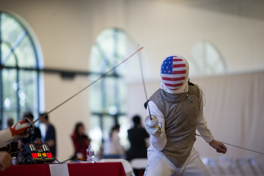After yearlong delay, fencer Alexander Massialas set to be three-time ...